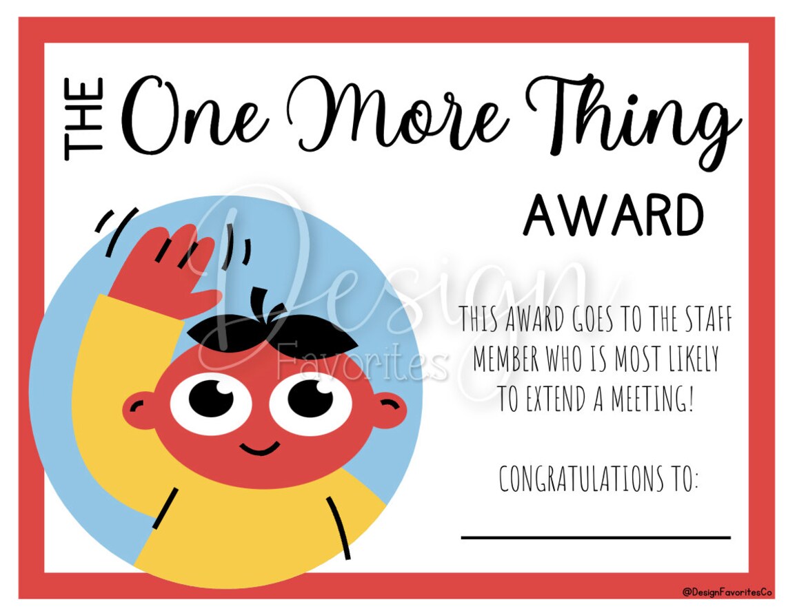 Office / Staff Awards Fun Teacher Awards /employee Awards 70 Total ...