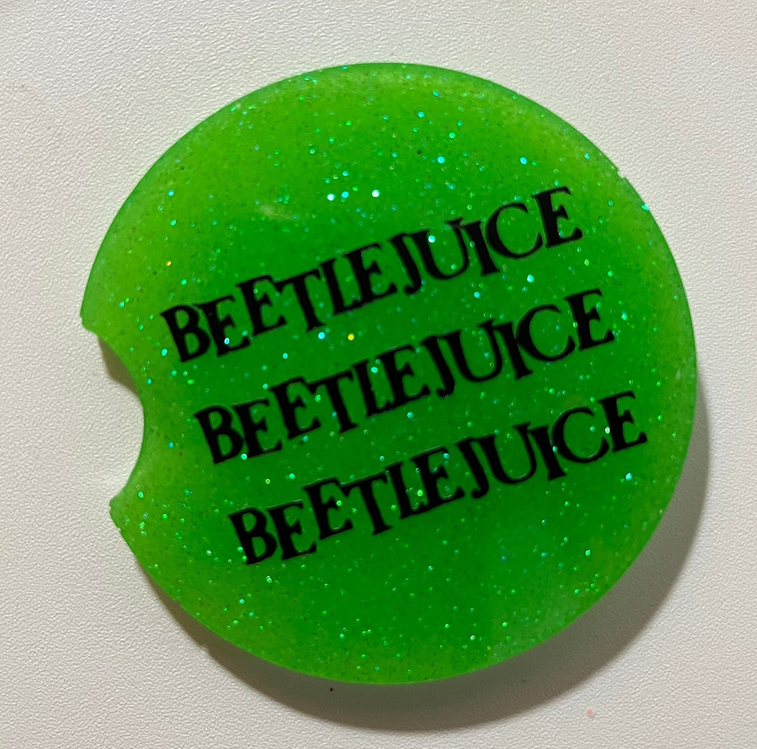 Beetlejuice Car Coaster - Etsy