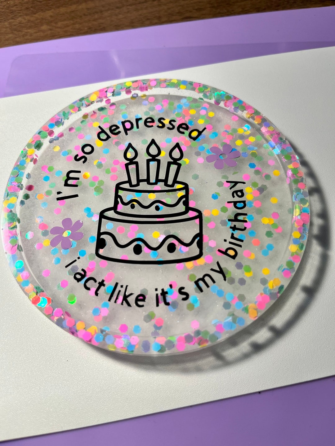 Birthday- ICDIWABH Inspired Coaster - Etsy