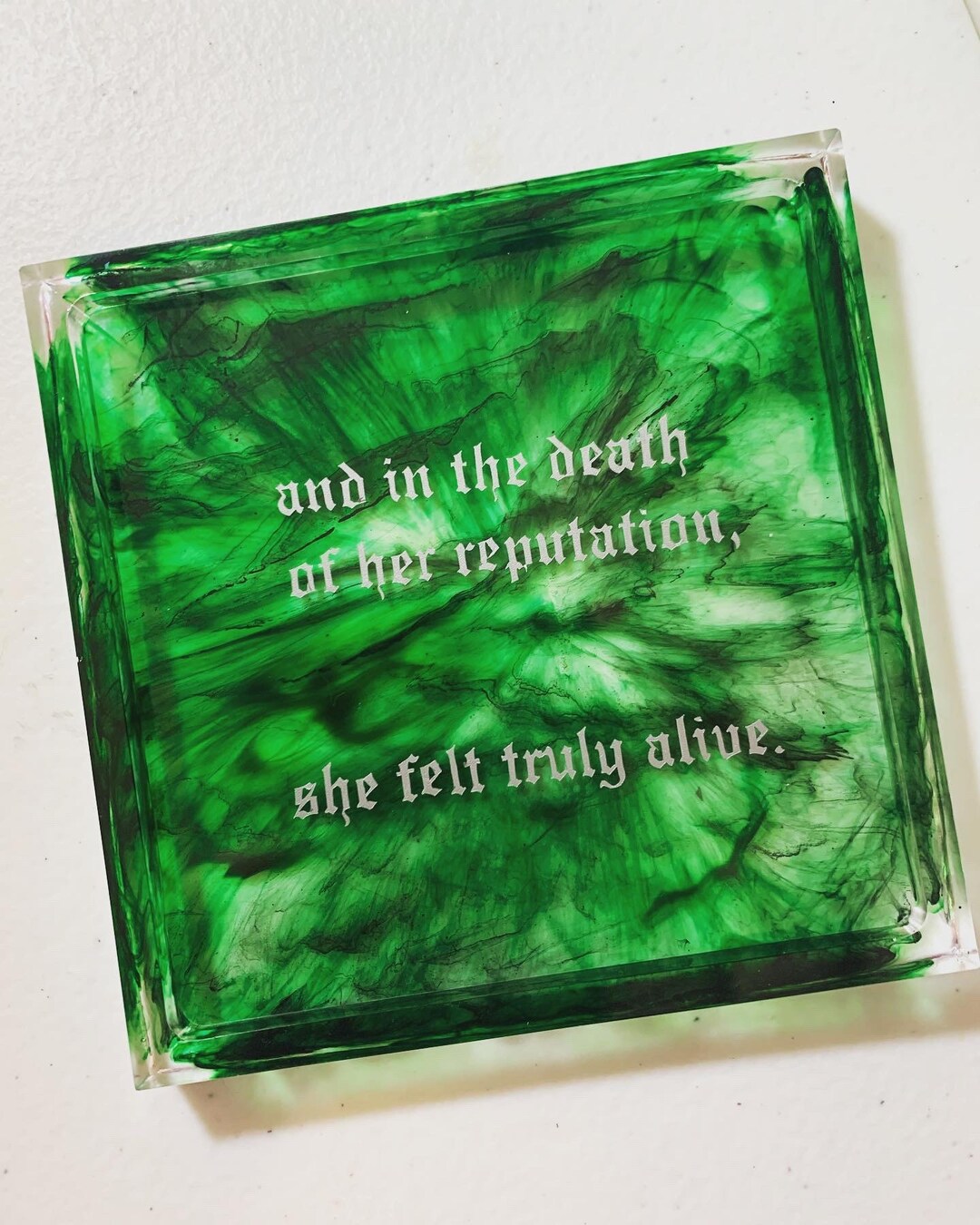 Rep Tour Poem Inspired Coaster - Etsy