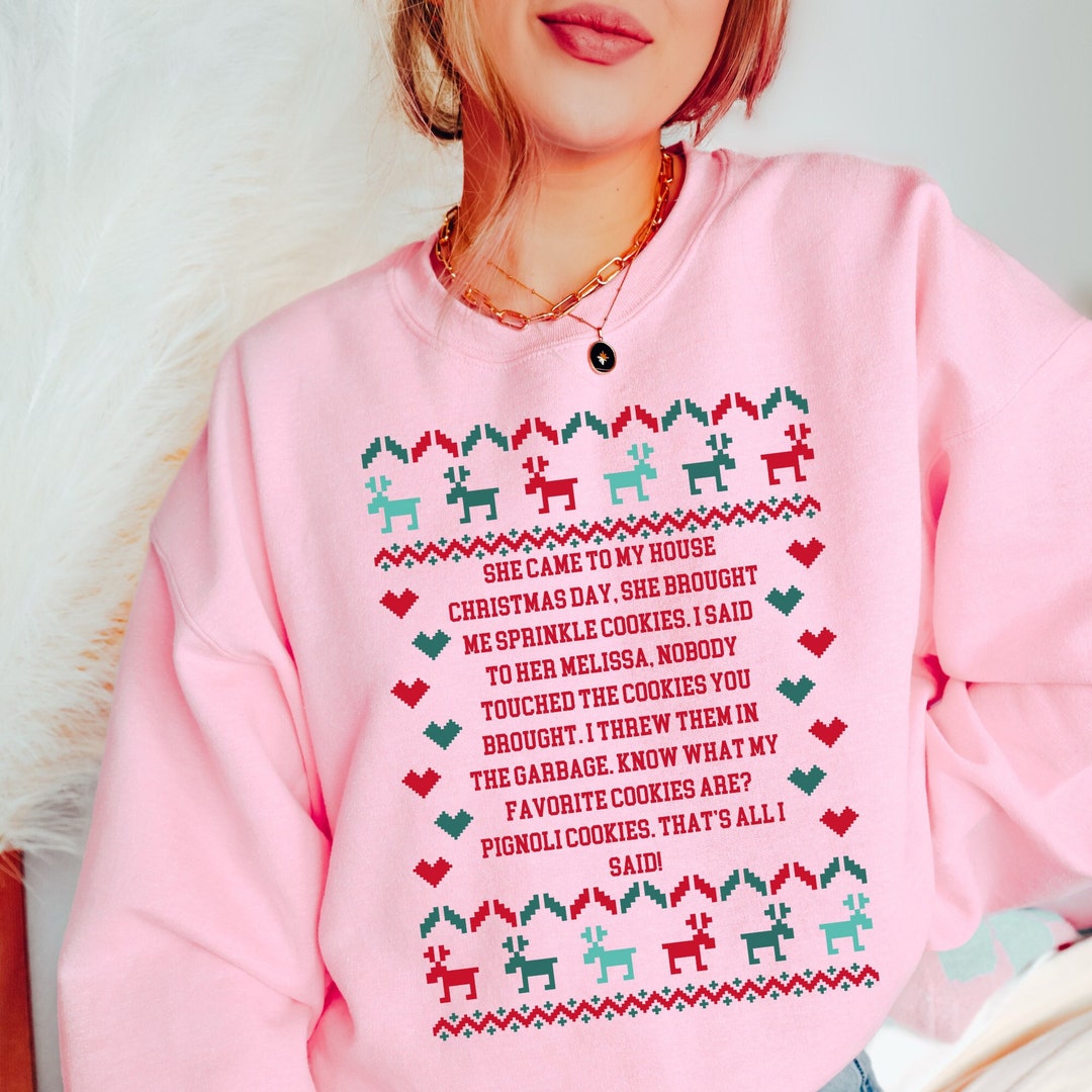 She Brought Me Sprinkle Cookies Ugly Christmas Sweater - Etsy