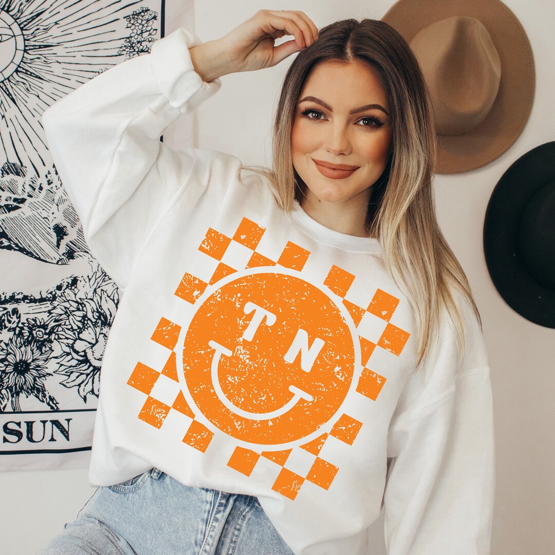 Retro Tennessee Sweatshirt Vintage Tennessee Crewneck Women Gameday ...
