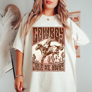 Comfort Colors Cowboy Shirt Western Graphic Tee Bull Skull Western ...