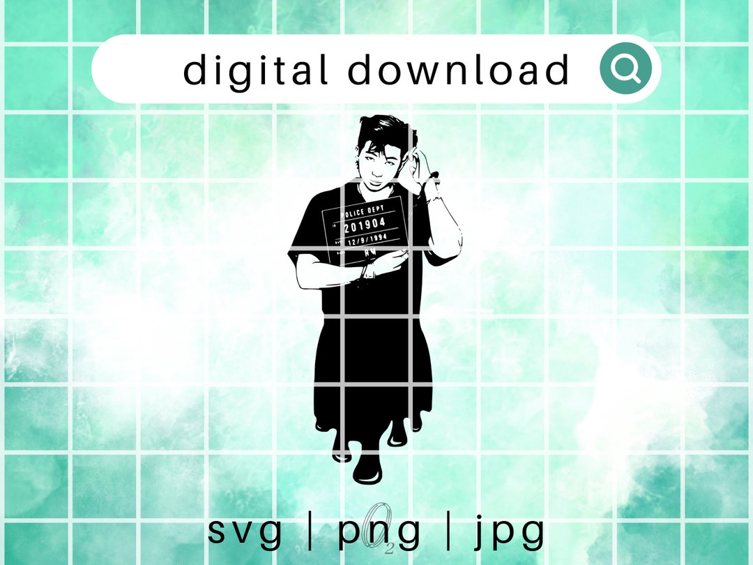 Bts Svg Bts RM Svg Bts Png Jpg Bts Digital Download - Etsy Singapore