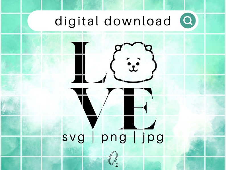 Bt21 Svg, Bt21 RJ Svg, Bts Png for Prints, Stickers and Vinyls, Bts ...