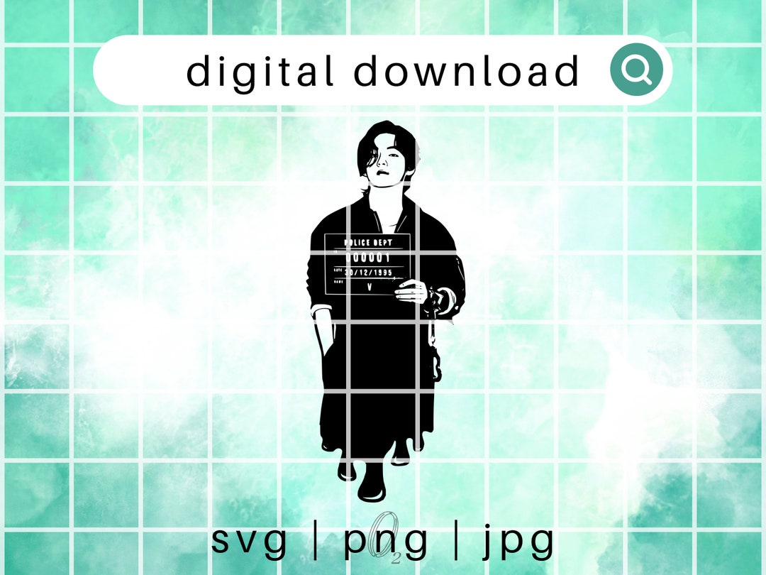 Bts Svg Bts V Svg Bts Png Jpg Bts Digital Download - Etsy UK