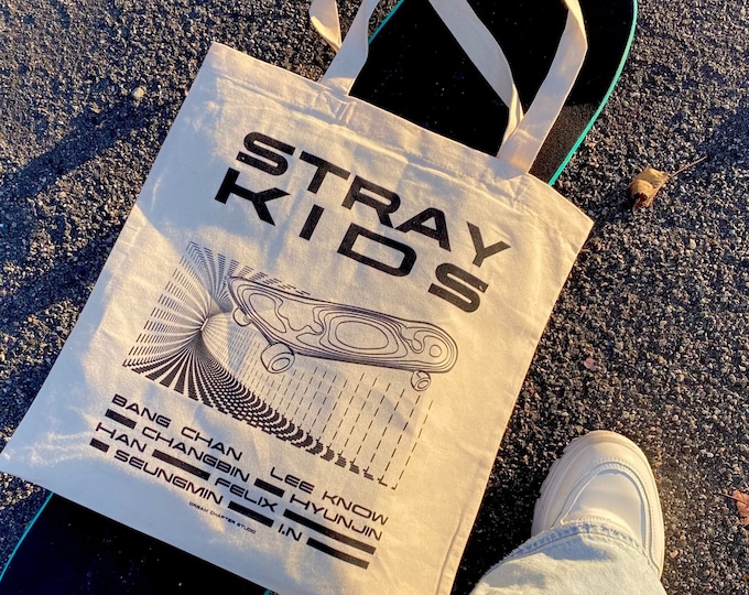 Stray Kids Stay Tote Bag | Maxident Superboard Inspired Tote Bag With ...