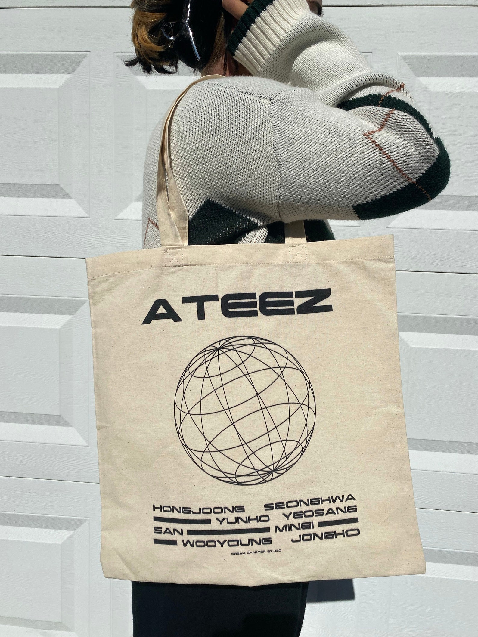Ateez Atiny Tote Bag Ateez Merch Fan Inspired for Atiny - Etsy
