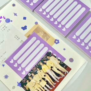 BTS ARMY COLLECTION Memo Pads Bangtan for Life Dreamy - Etsy