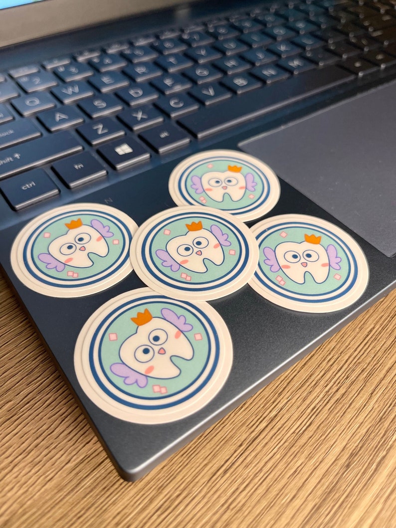 Bluey Inspired Tooth Fairy Sticker Pack Sticker Bundle - Etsy Israel