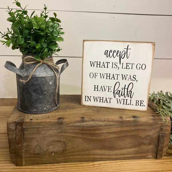 Accept What is Sign - Etsy