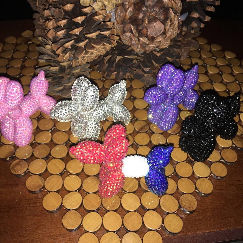 Bedazzled Balloon Dog - Etsy