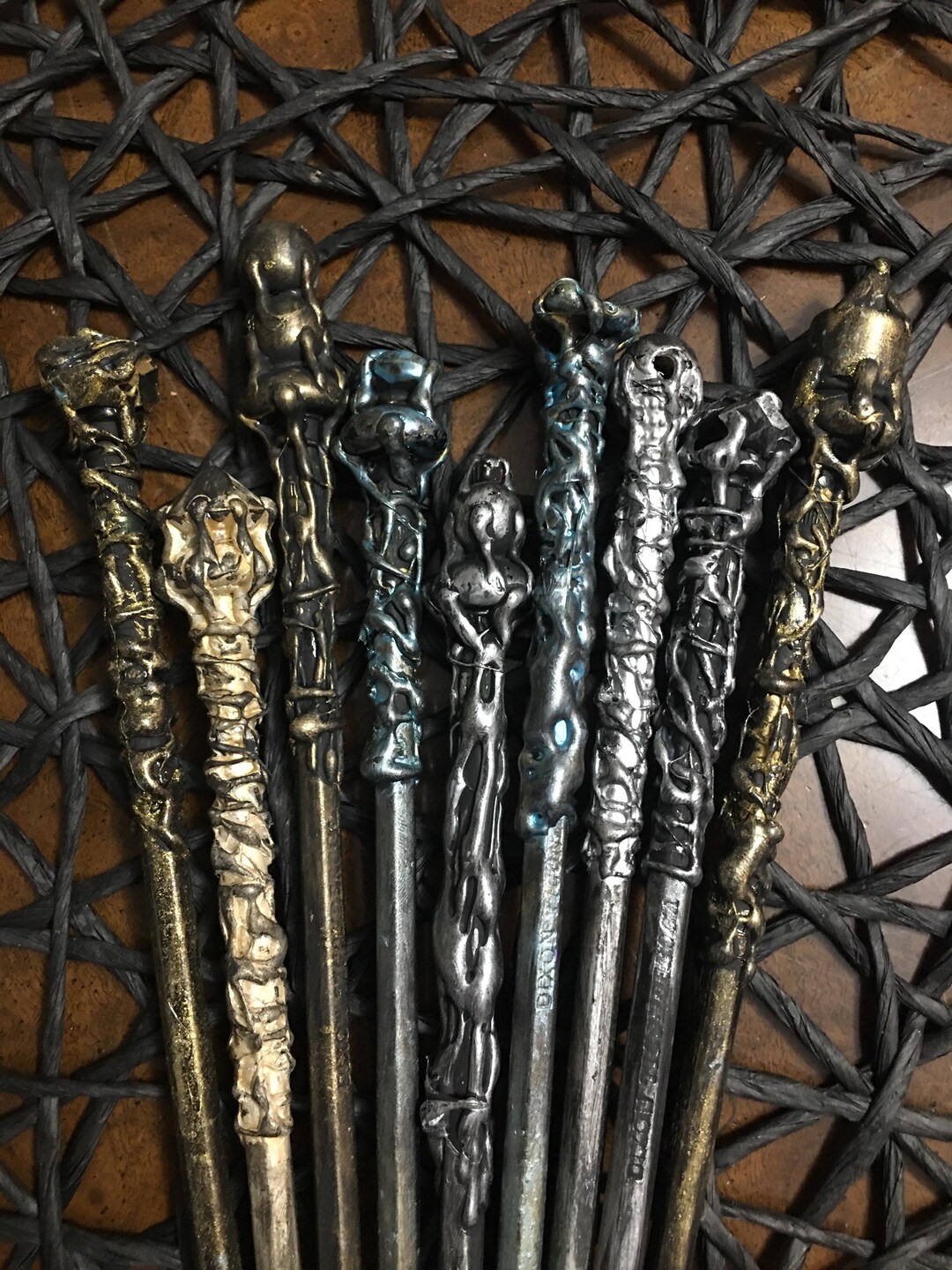 Handcrafted Pencil Wizard Wands: Costume School Supplies - Etsy