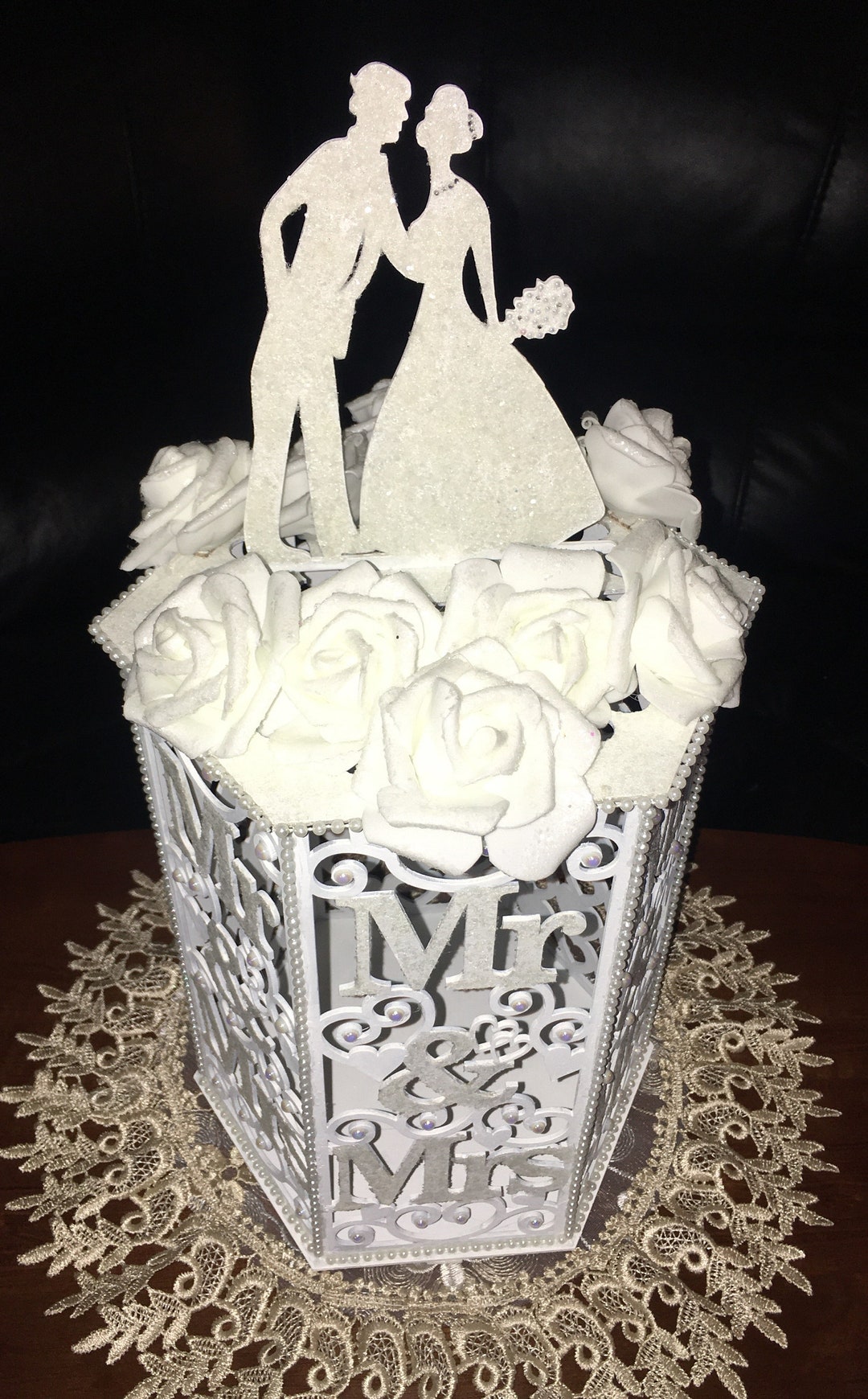 Wedding Wooden Money Card Box, Wedding Card Box, Wedding Reception Deco ...