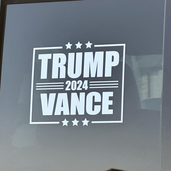 Trump Window Decal - Etsy