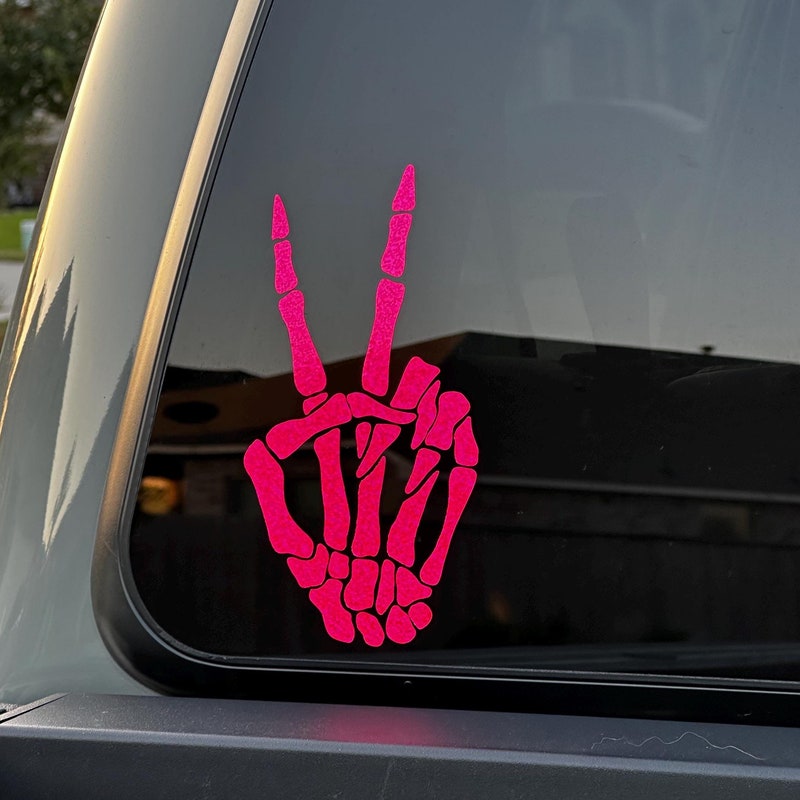 Peace Sign Decal - Etsy