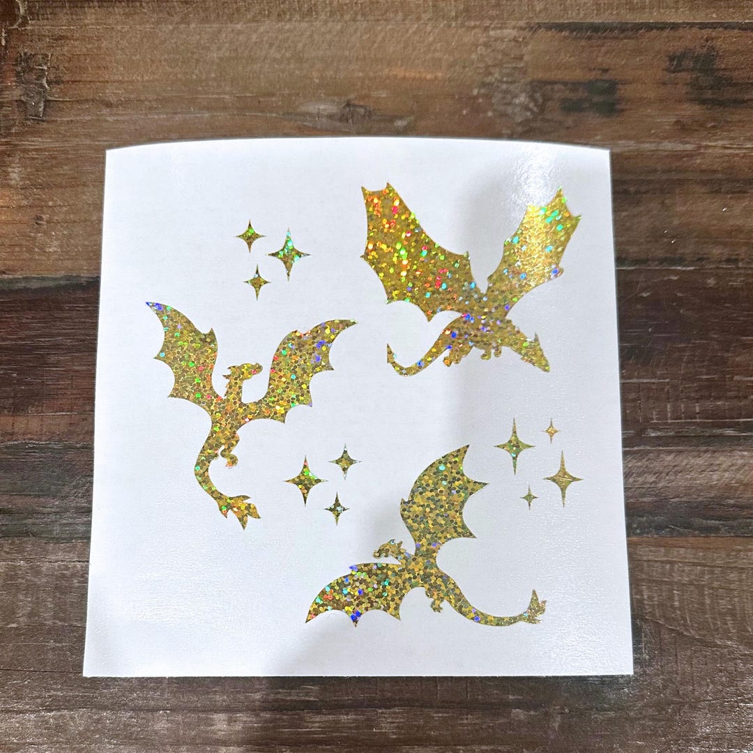 Fourth Wing Decal, Dragon Rider Decal, Bookish Sticker, Car Decal ...