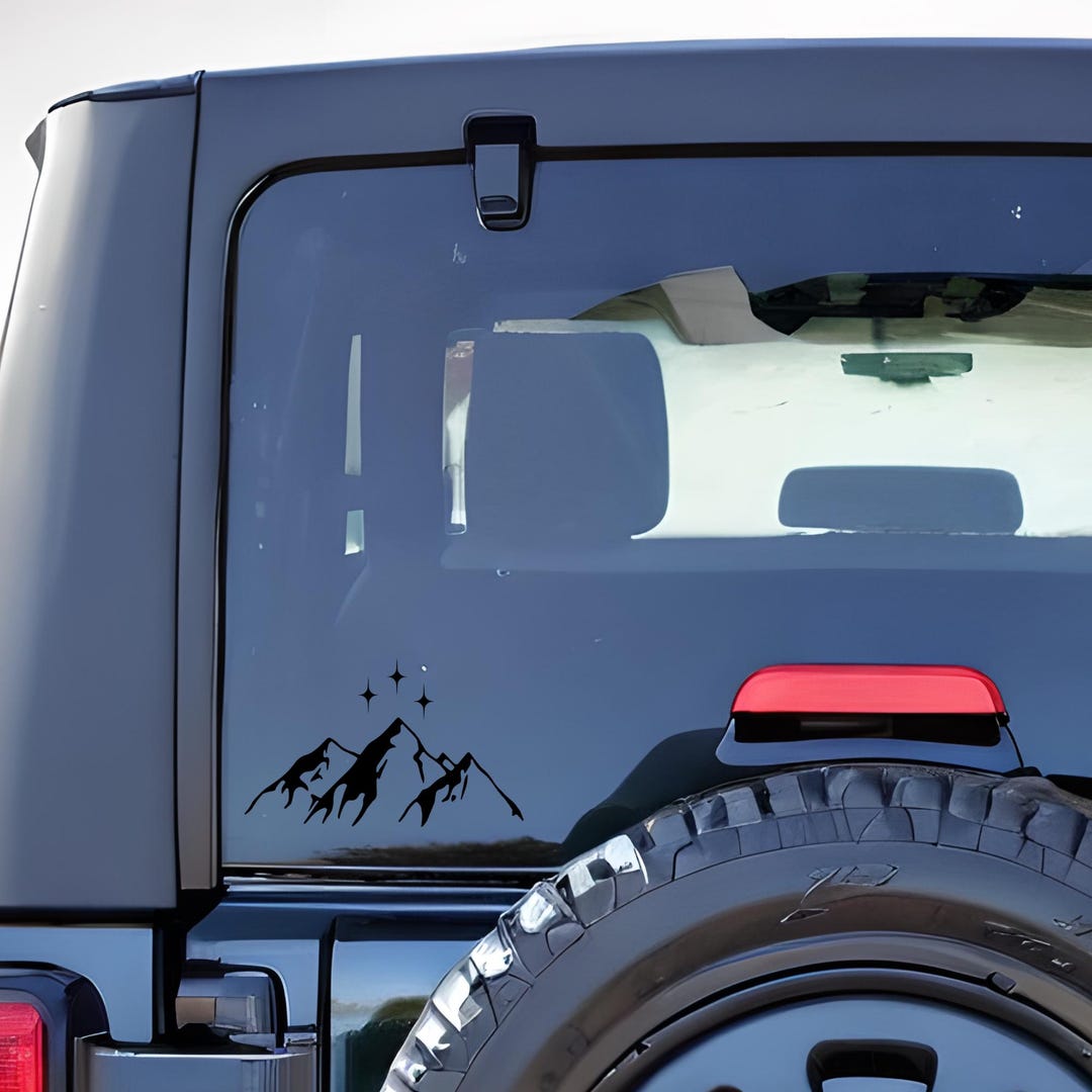 Night Court Mountain Car Decal, ACOTAR Sticker, Bookish Decal,fantasy ...