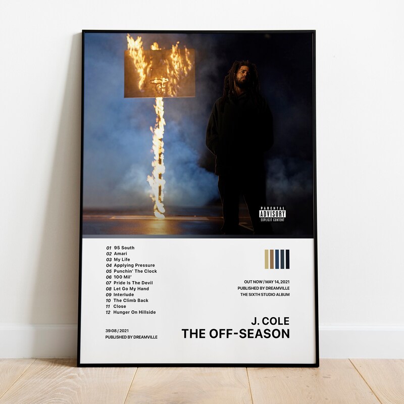 J Cole Album Poster - Etsy
