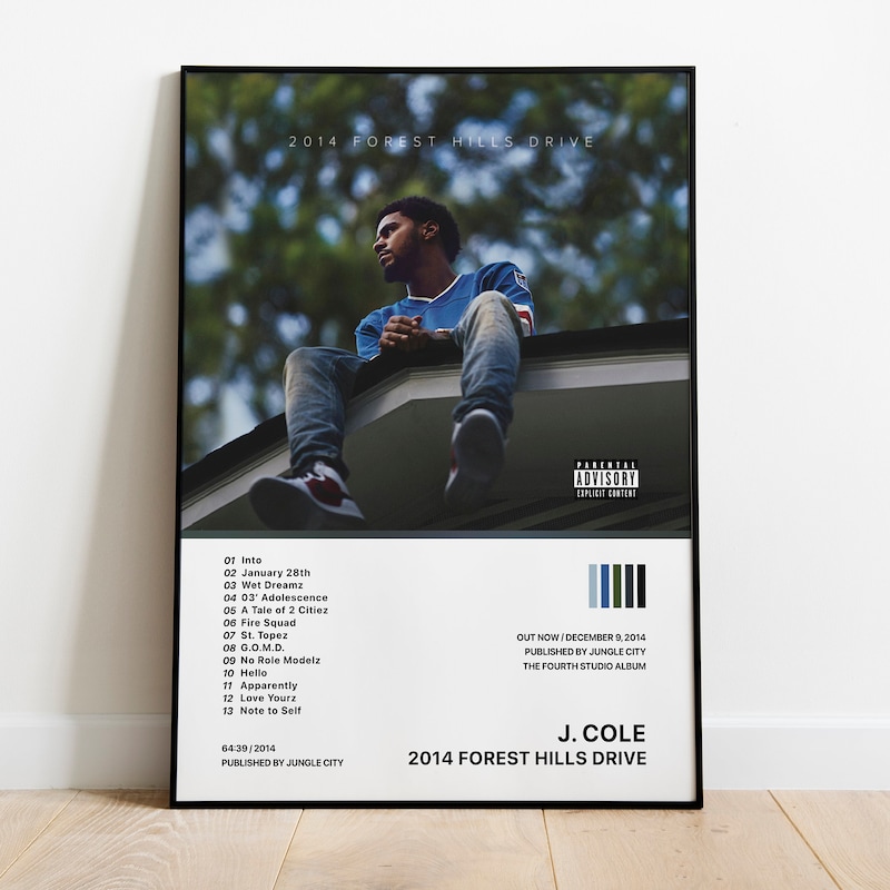 J Cole Album Poster - Etsy