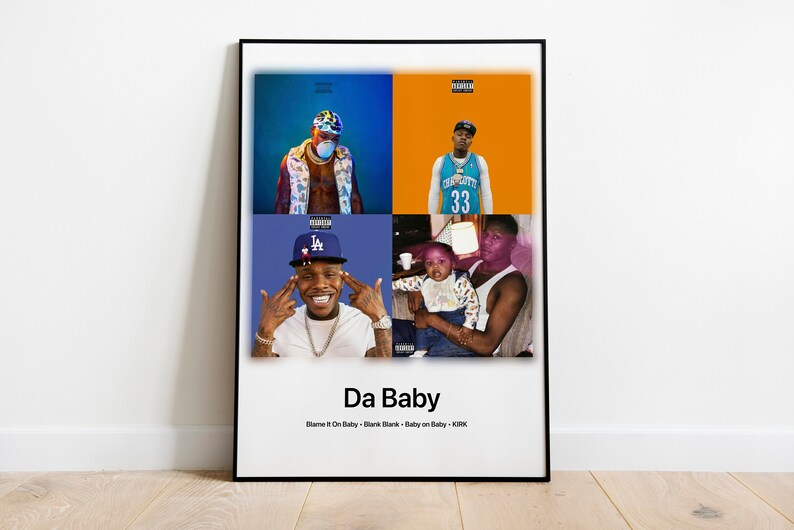 Dababy – Clean Album Art Poster - Etsy