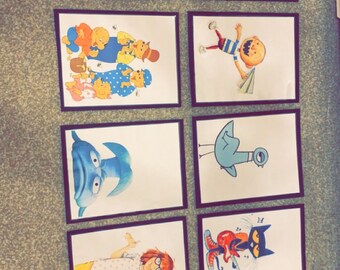 Story Book Characters Poster - Etsy