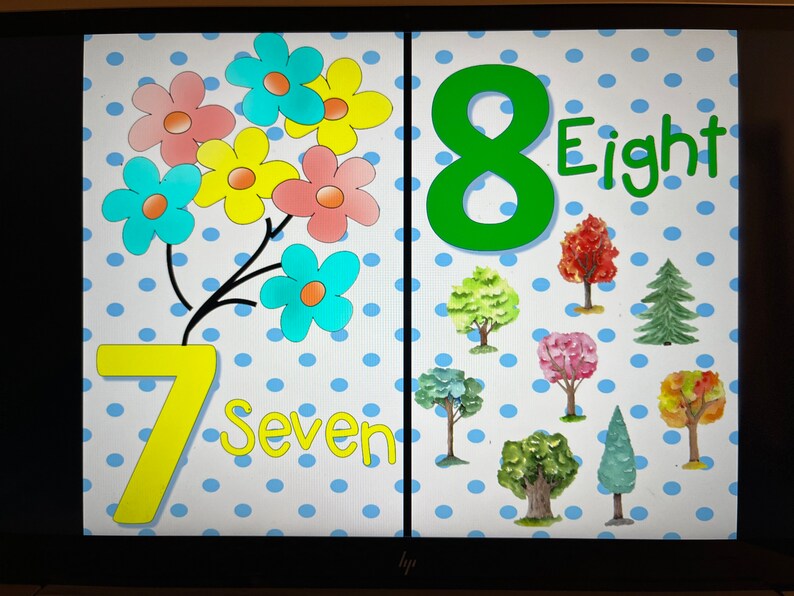 Number Posters 1-20 - Etsy