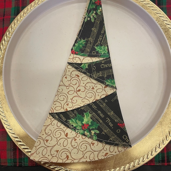 Christmas Tree Napkin - Etsy