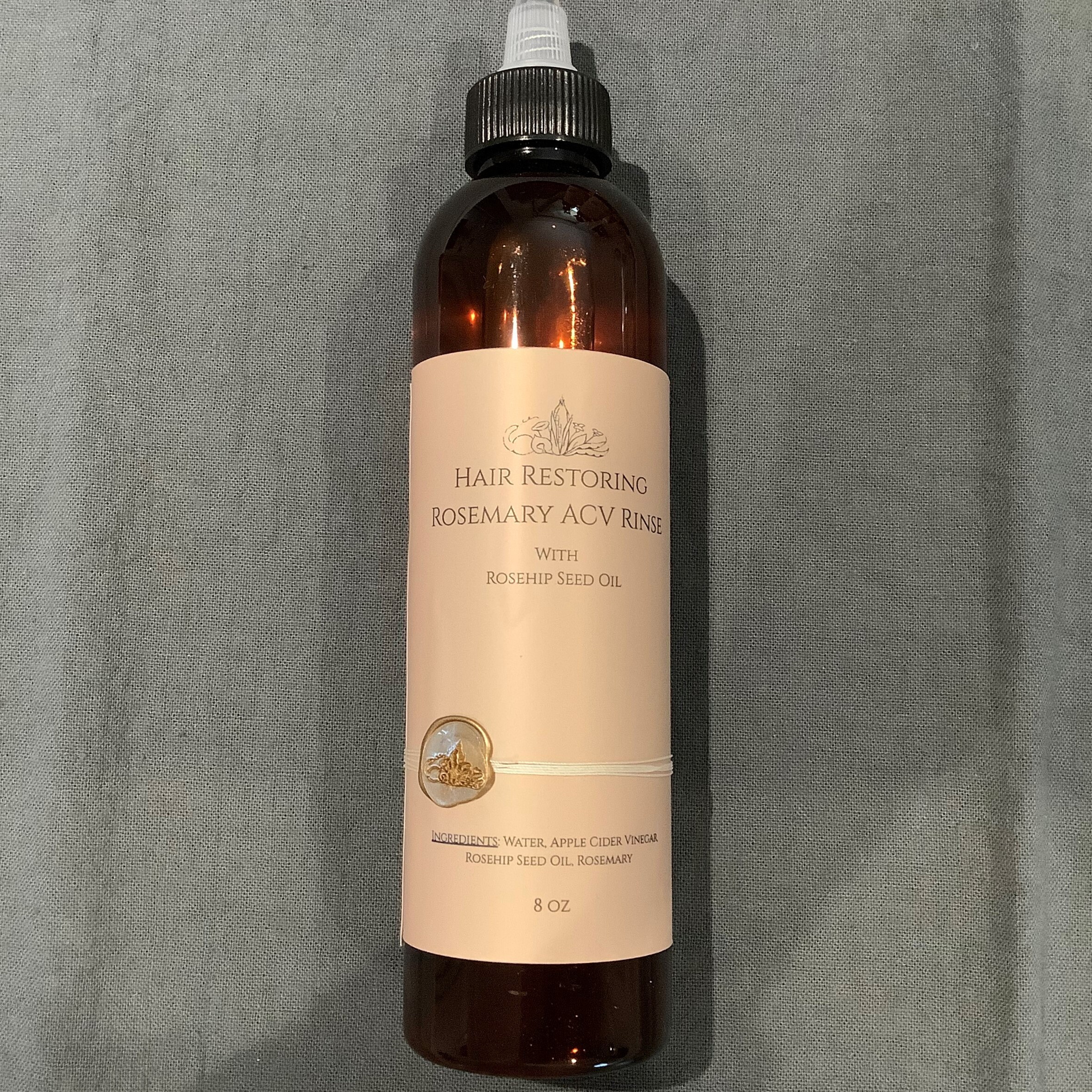 ACV Hair Rinse - Ph Balancing Rosemary Apple Cider Vinegar Rinse With ...