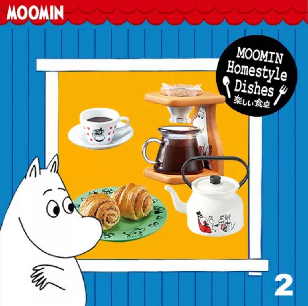 1/6 Scale Re-ment Miniature Moomin Homestyle Dishes Set No.2 Filtered ...