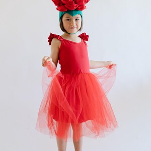 Rose Costume With Tutu for Kids and Toddlers - Etsy