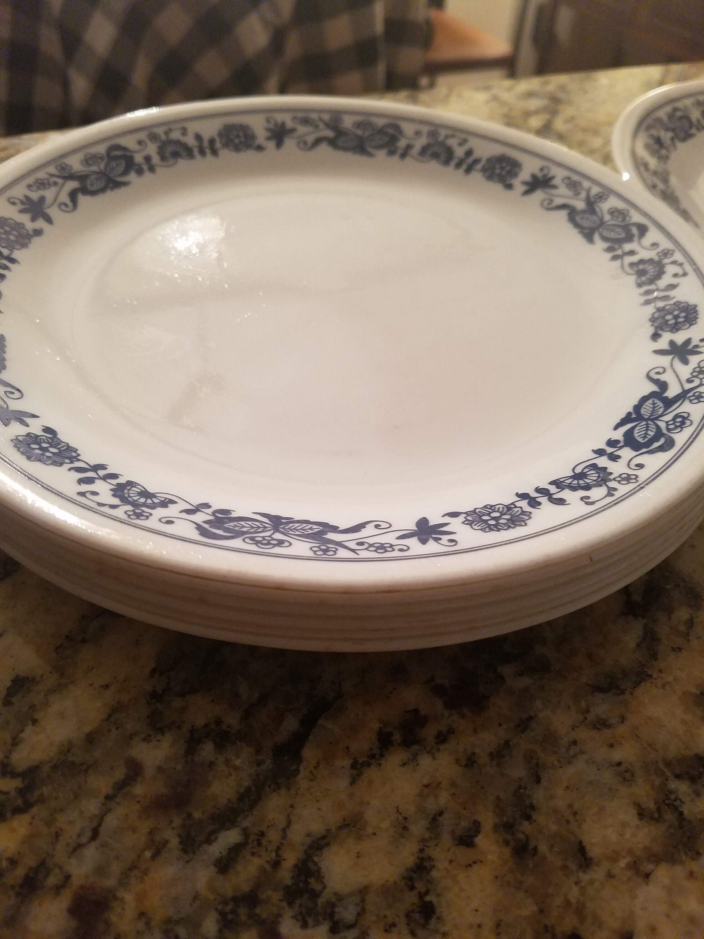 Vintage Corelle by Corning Old Town Blue Onion Flower 30 Piece ...