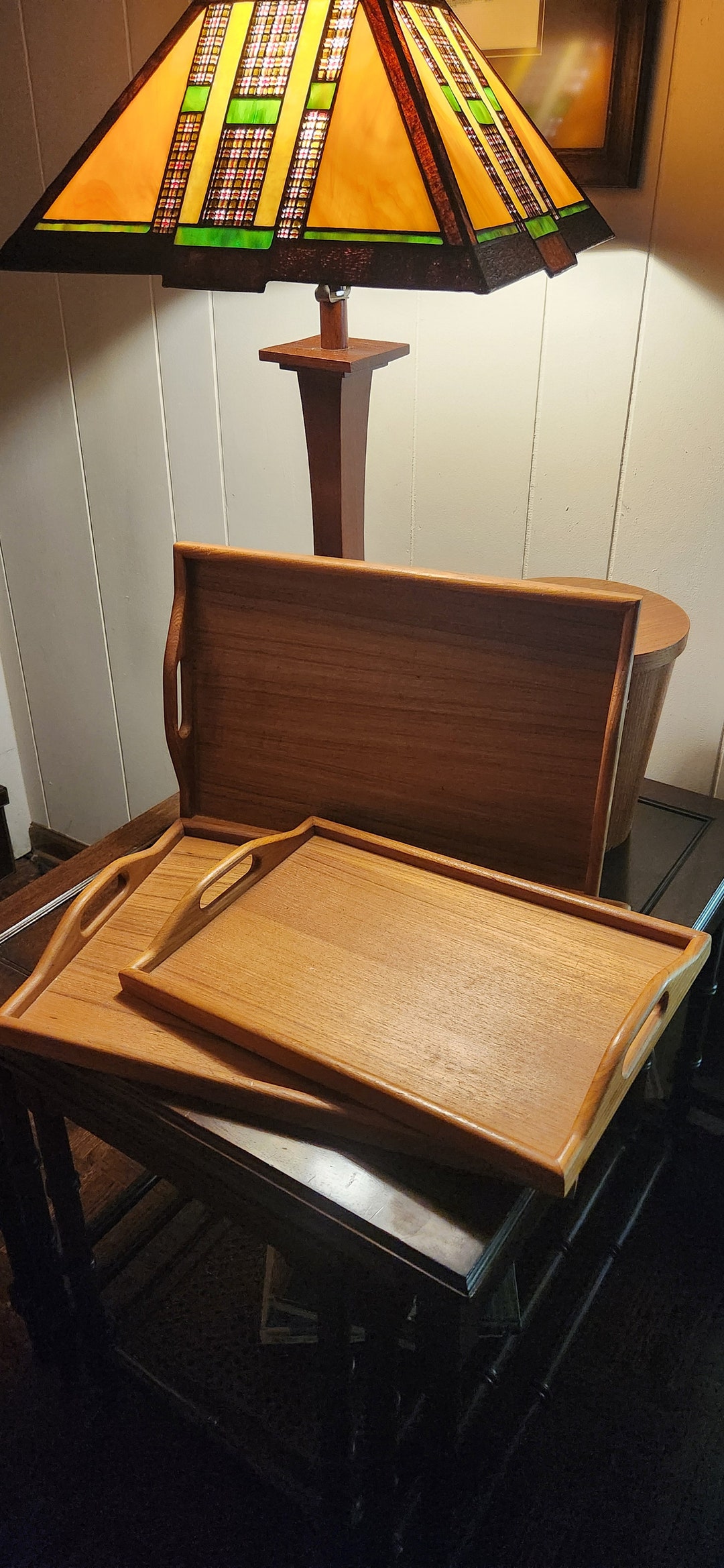 Vintage Teak Nesting Trays by Selendia - Set of 3 - Etsy