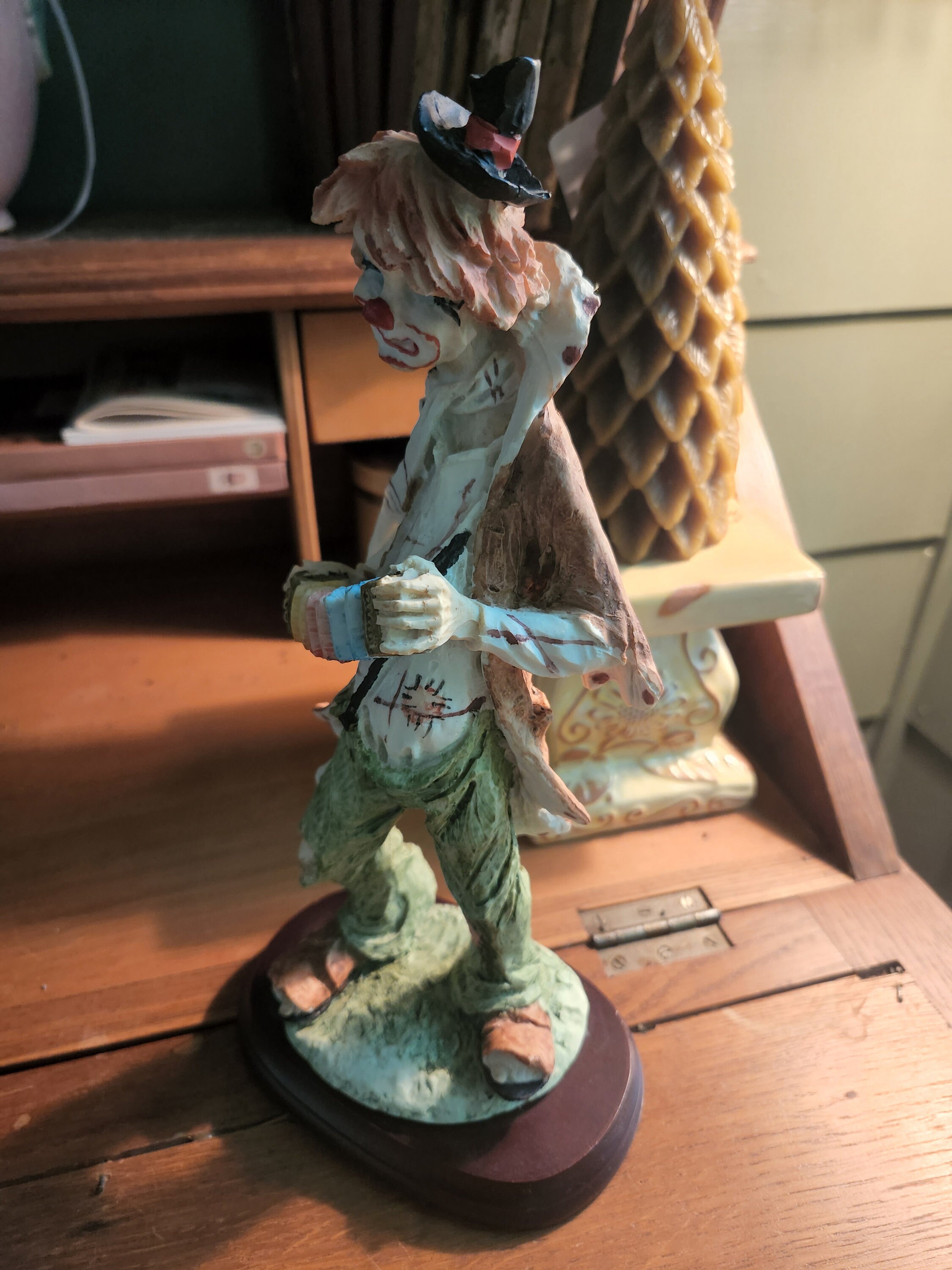 Vintage Pucci Arnart Hobo Clown Figurine Statue - Etsy