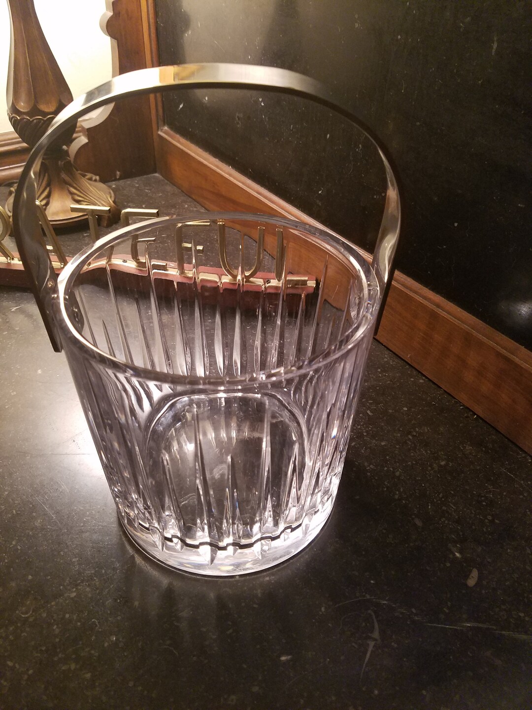 Atlantis Crystal Fantasy Ice Bucket - Etsy