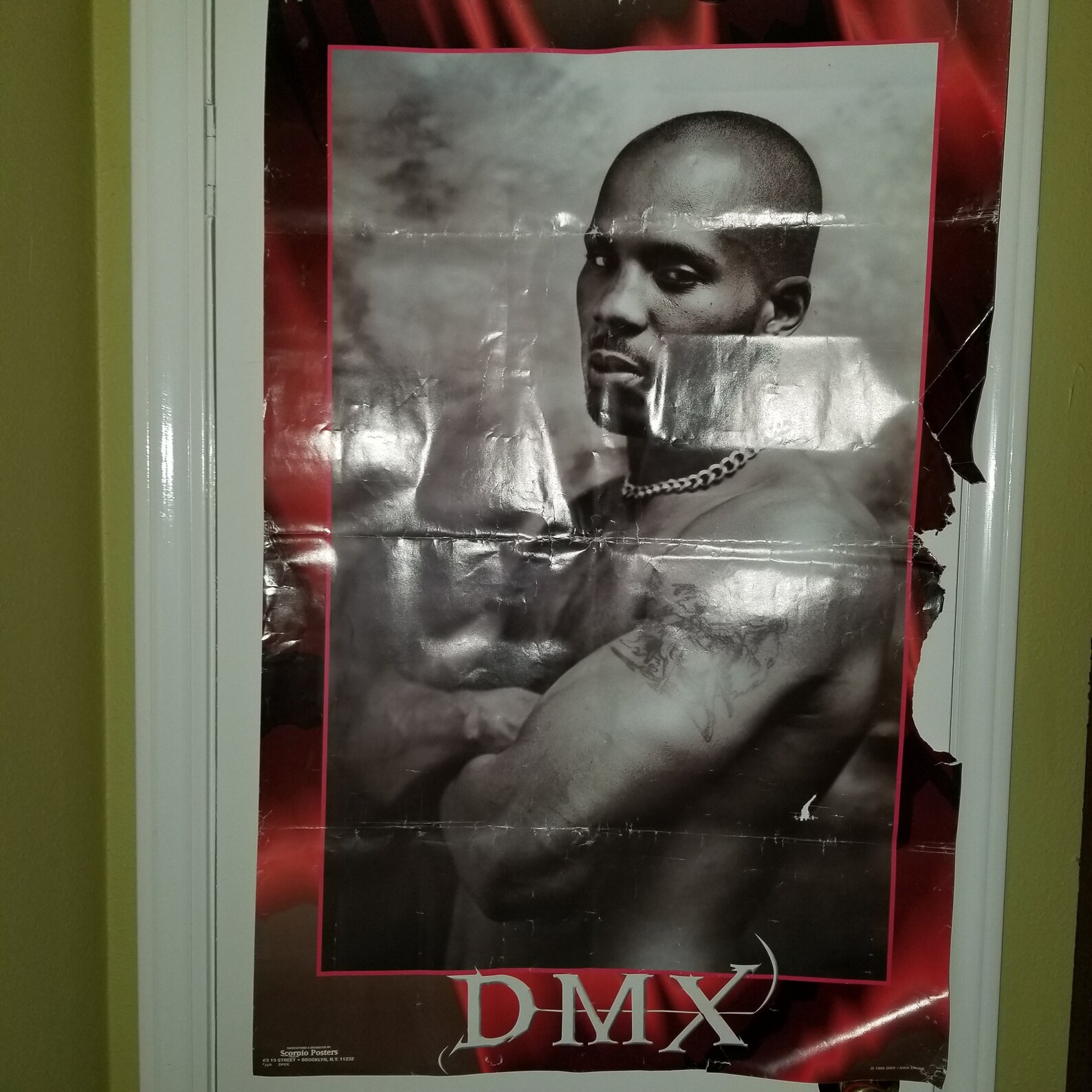 DMX 1999 large vintage poster | Etsy