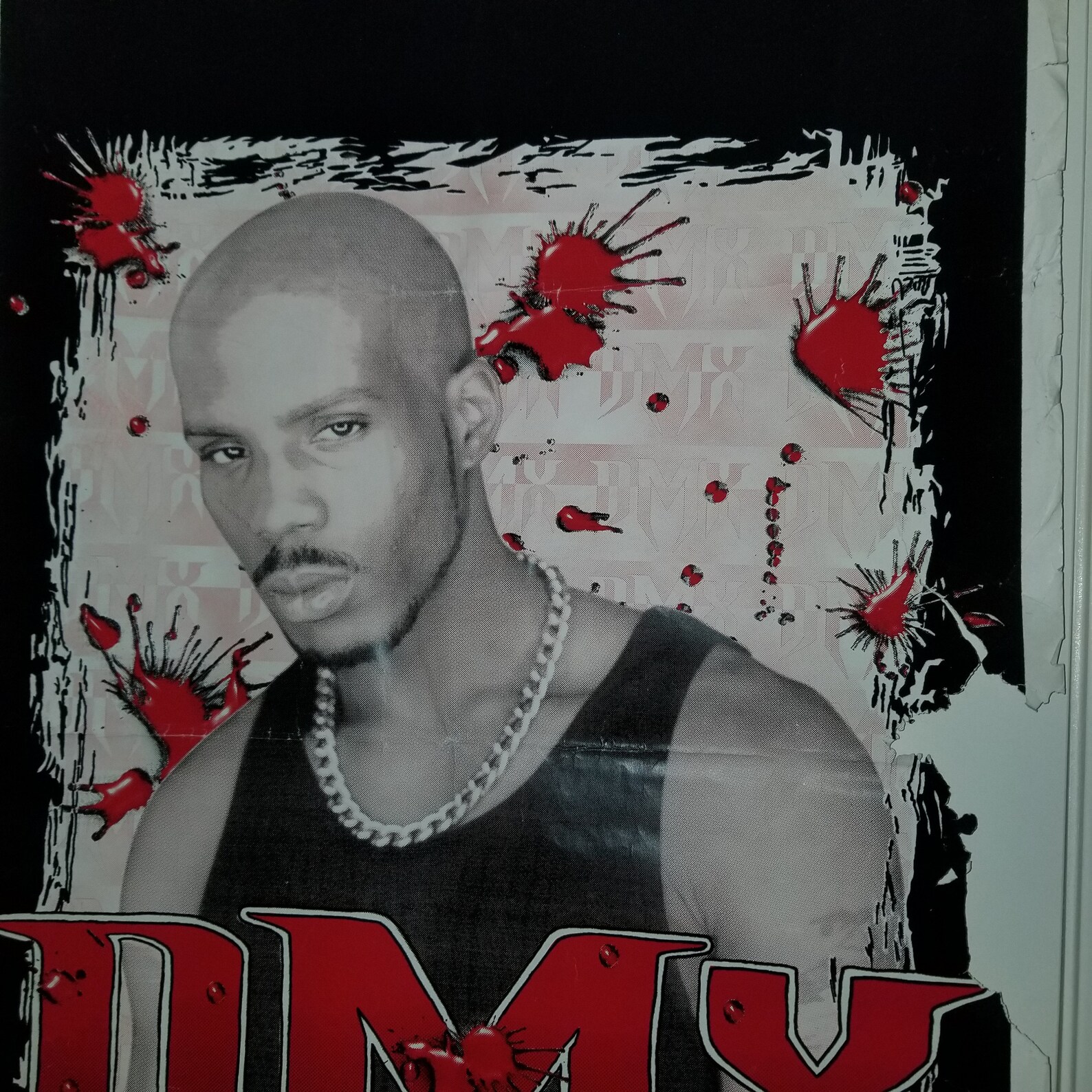 Vintage DMX giant poster from 1999 | Etsy