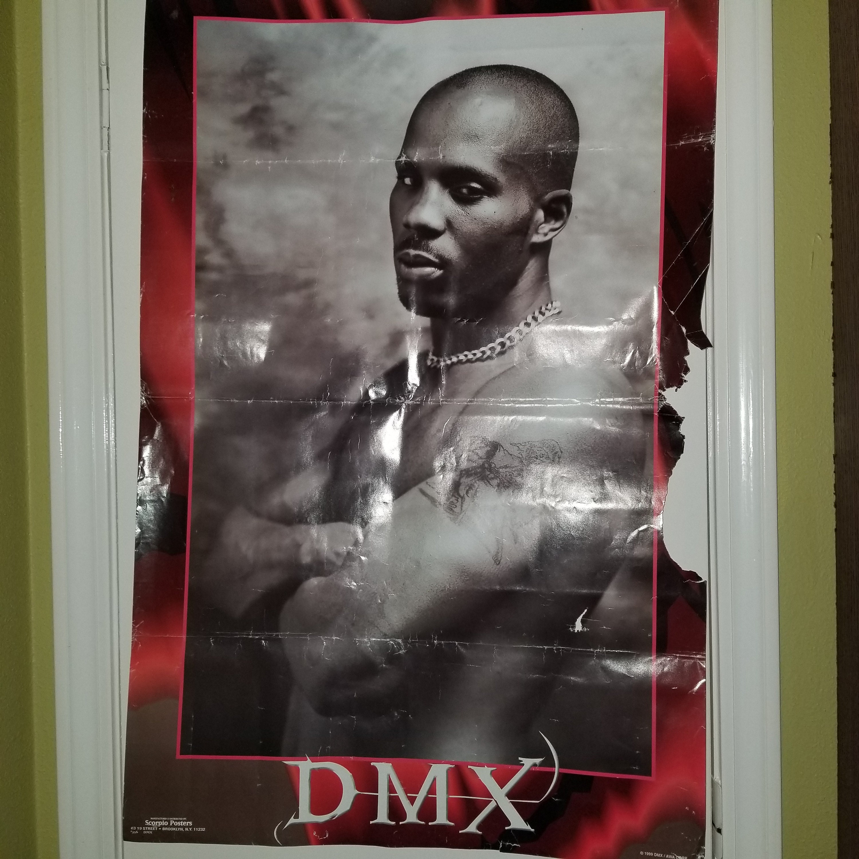 DMX 1999 large vintage poster | Etsy