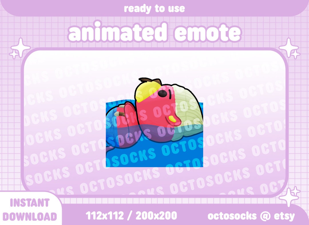 Animated Emote | Pascal | Animal Crossing New Horizons | ACNH | Twitch ...