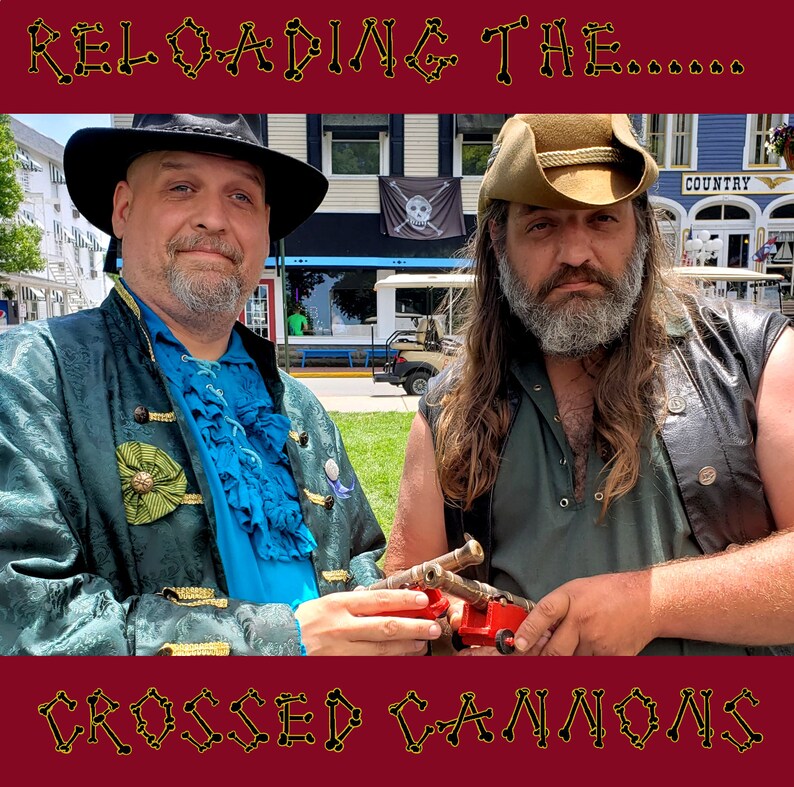Crossed Cannons Reloading The... Crossed Cannons - Etsy