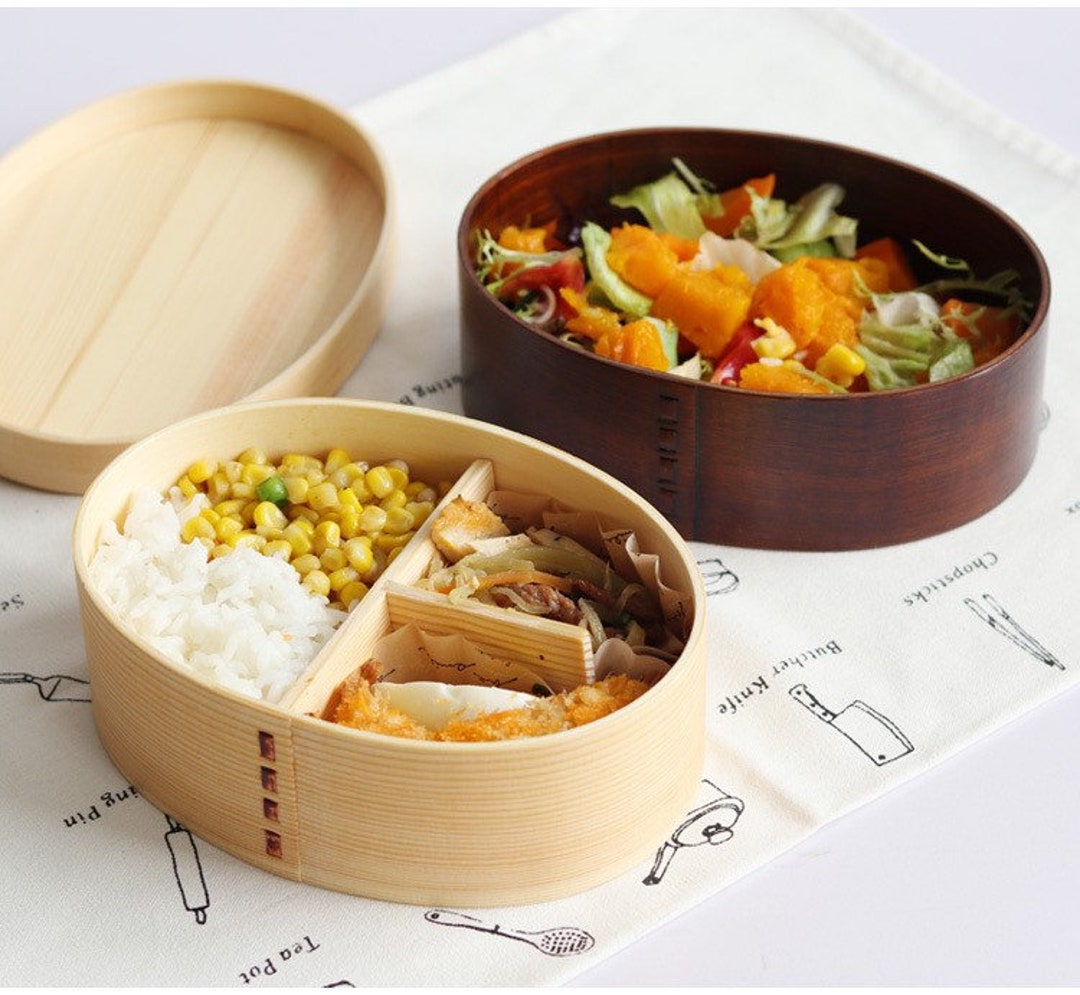 New Japanese-style Cedar Wood Lunch Box - Etsy