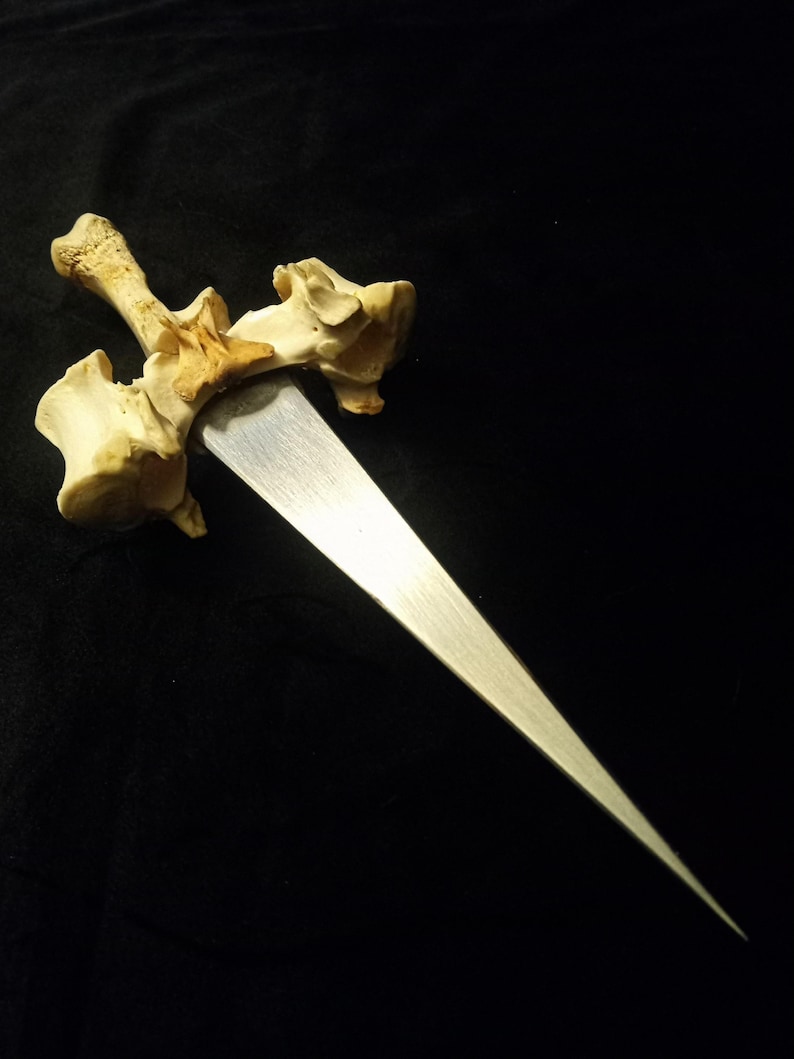 Ceremonial Dagger With Bone Handle - Etsy