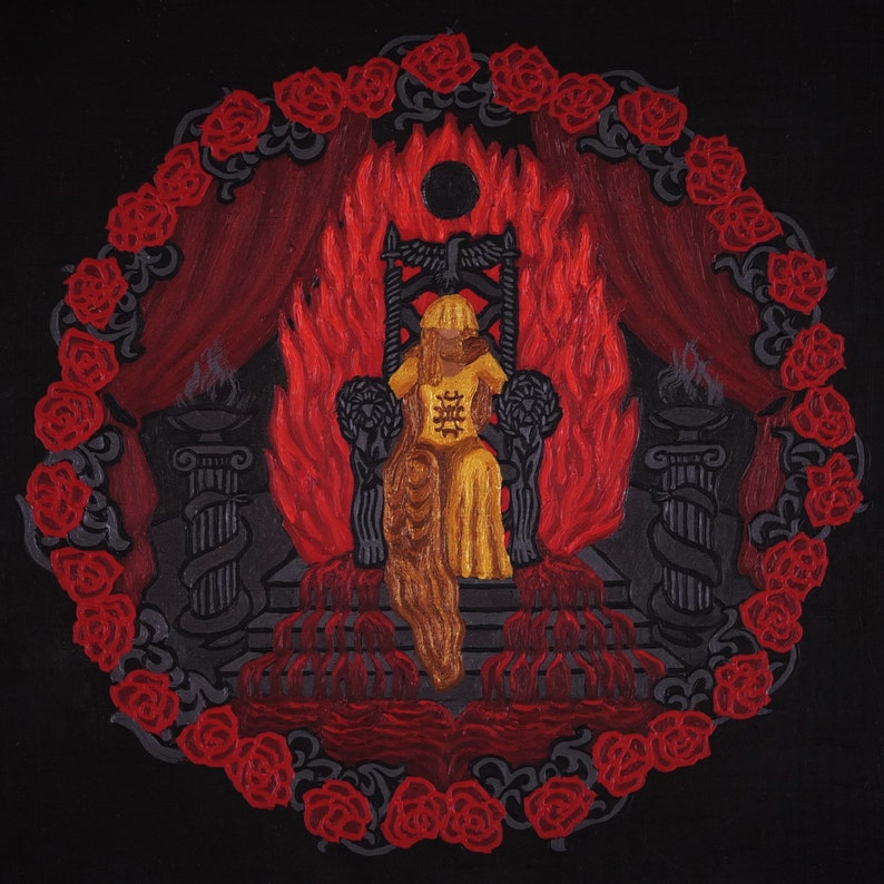 Babalon Thelemic Goddess Mandala - Etsy