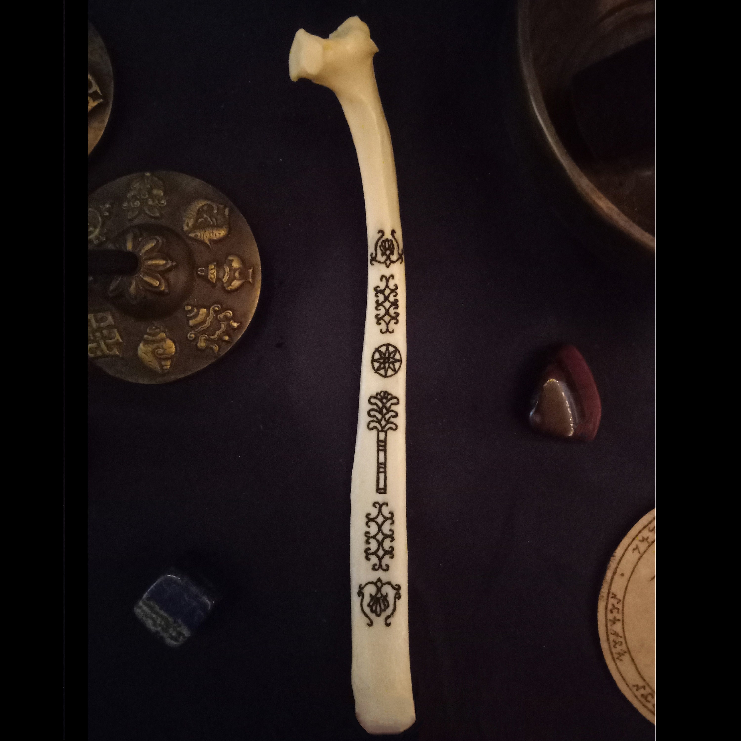 Ishtar Babylonian Assyrian Goddess Rib Bone With Volcanic Sand - Etsy