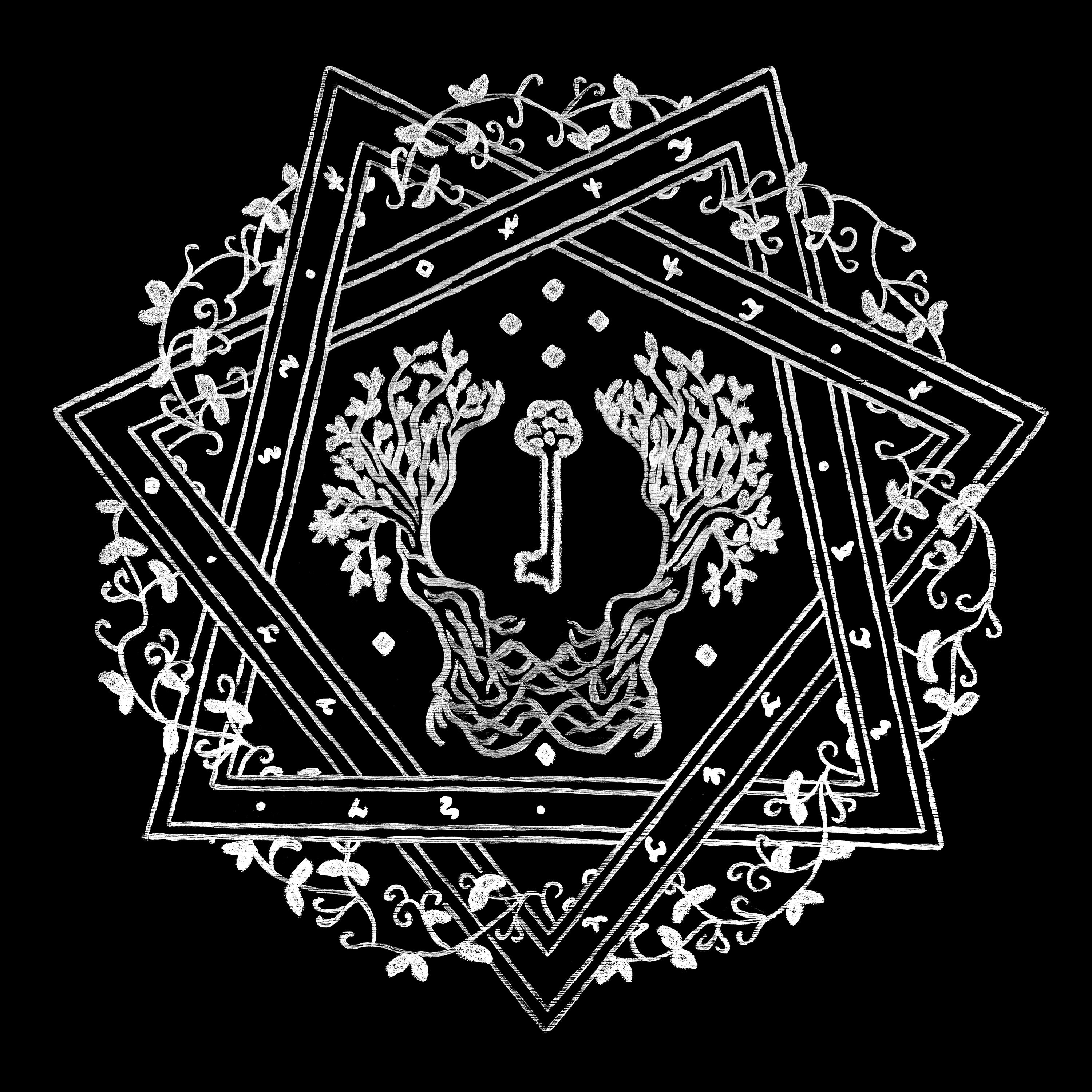 Skeleton Key Mandala - Etsy