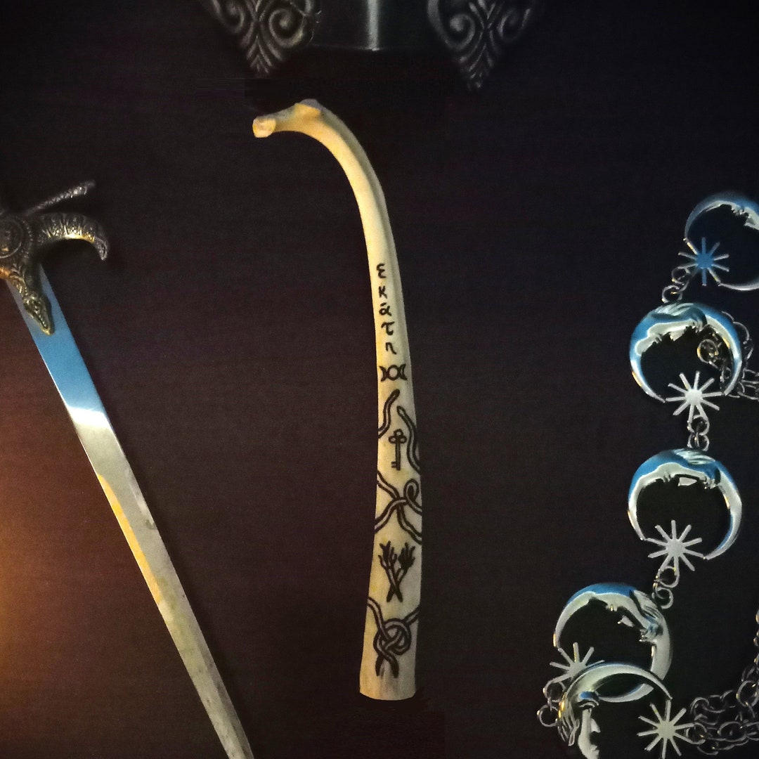 Hekate Greek Goddess Rib Bone 2 - Etsy