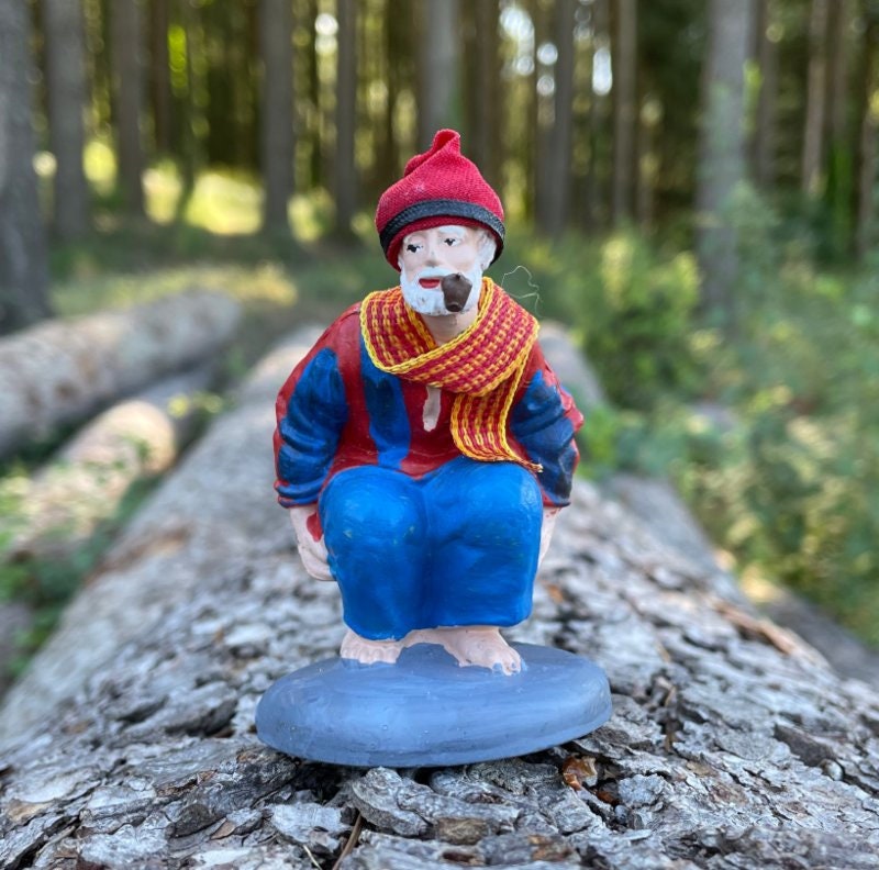 Barça Caganer Catalan Nativity Scene - Etsy