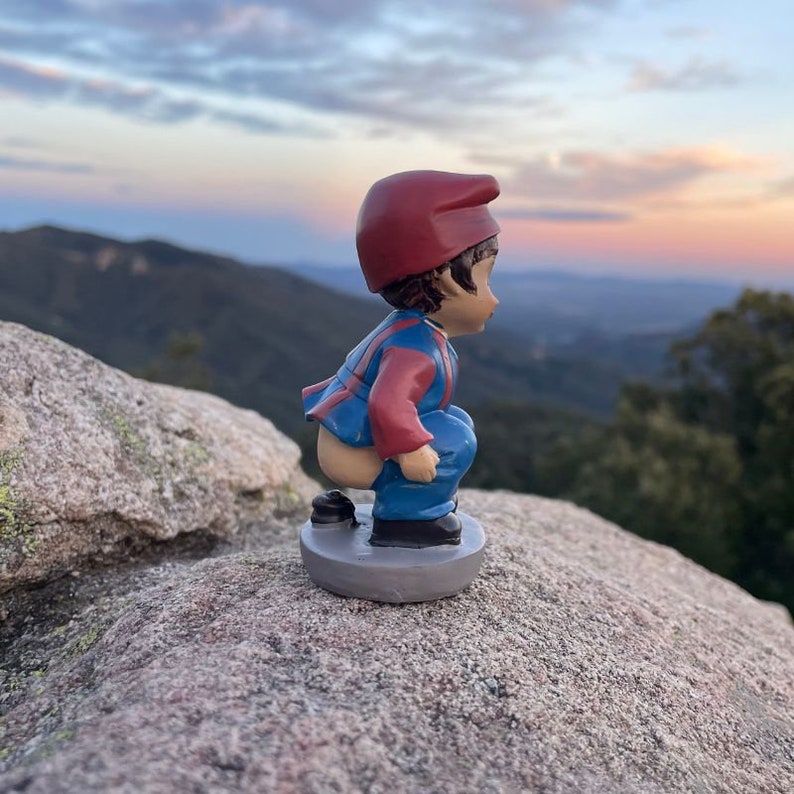 Barça Caganer Katalanische Krippenfigur - Etsy.de