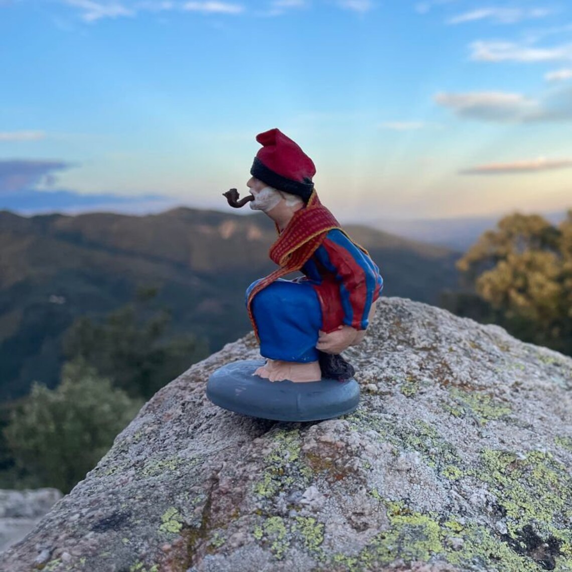 Barça Caganer Catalan Nativity Scene - Etsy