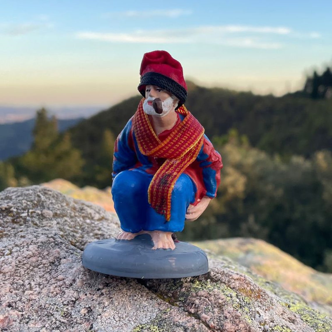 Barça Caganer Catalan Nativity Scene - Etsy